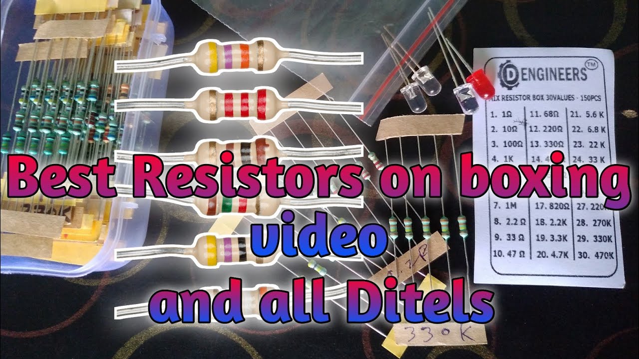Best Resistors unboxing video || By GIL Lingaraj - YouTube