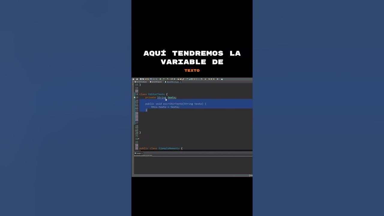 ¡patrones De Diseño En Java Memento👨🏻‍💻 Python Cursodejava Exerciseprogram Coder Youtube 