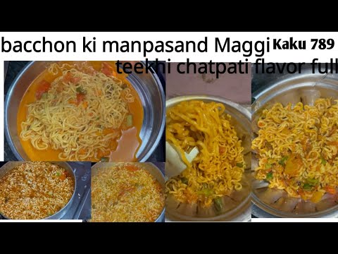 Masala vegetable Maggi/yippee|| maggi recipe|| vegetable,masala maggi ...