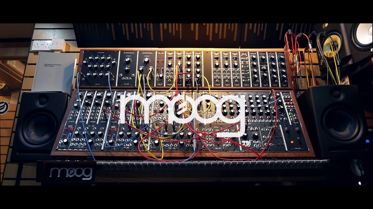 Moog Modular System 55 Reissue, Second-Hand (Signed by Jean-Michel ...