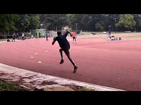 New high jump approach technique. - YouTube