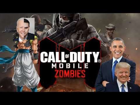 presidents play call of duty mobile zombies - YouTube