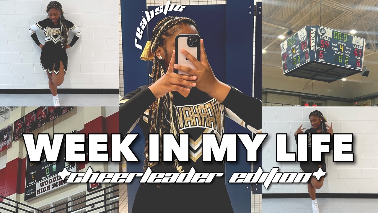 WEEK IN MY LIFE: Cheerleader Edition *REALISTIC*, Cheer Battles, School ...