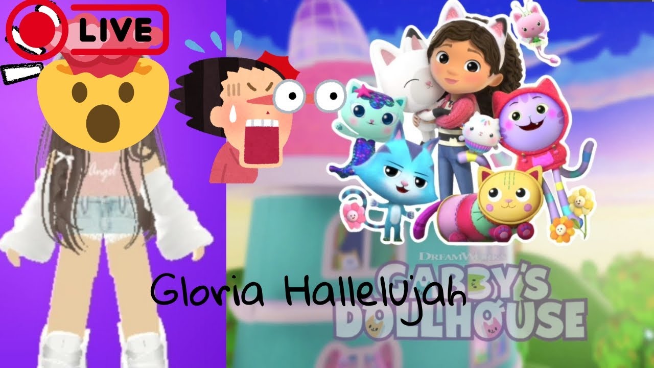 🔴 LIVE: there is a Gabby's dollhouse in Roblox!🏠 - YouTube
