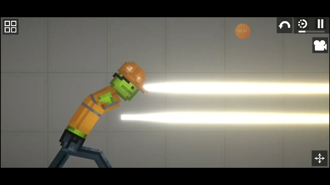 melon playground Luffy Jet Gatling gun - YouTube