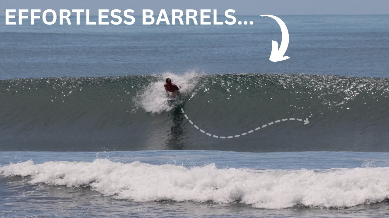The easiest barrels in the world | Secret Surf Spot - YouTube