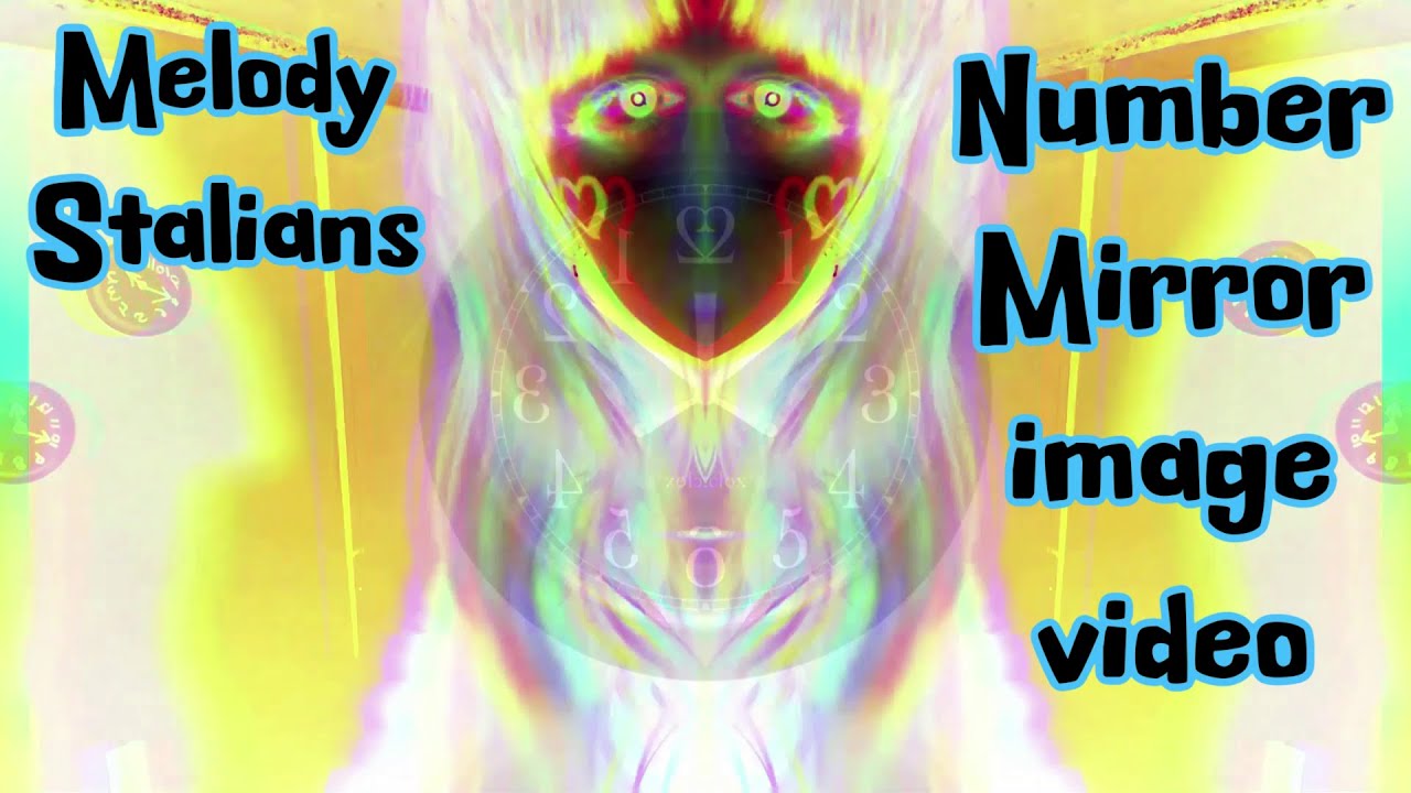 numbers mirror image Video #melodystalians #babyshark ...