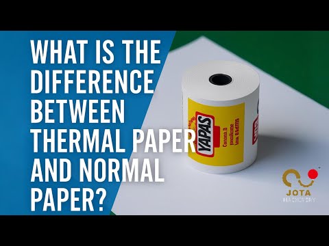 Thermal Paper vs Normal Paper | Key Differences You Should Know