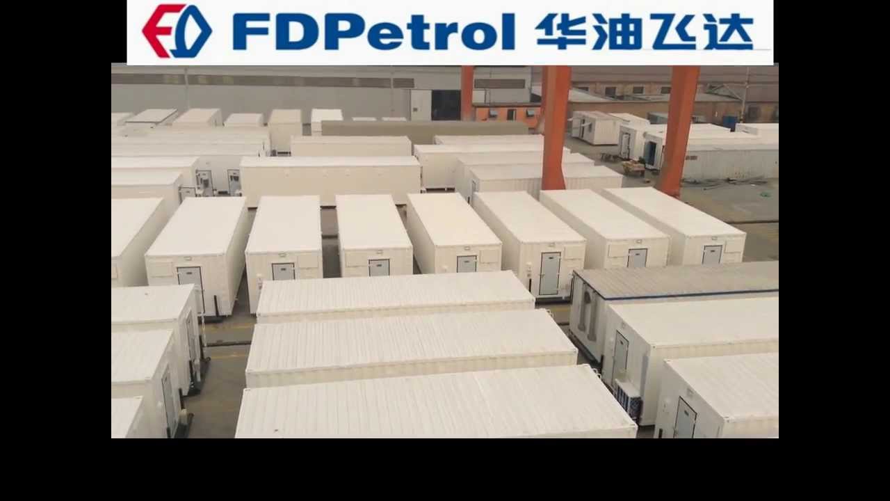 Largest oilfield camp manufacture in China FD Petrol - YouTube