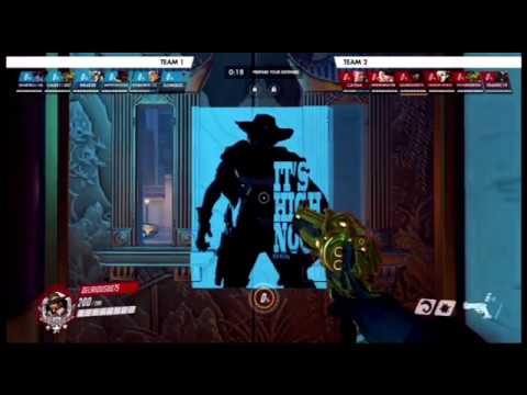 Overwatch Van helsing McCree Golden gun GamePlay - YouTube