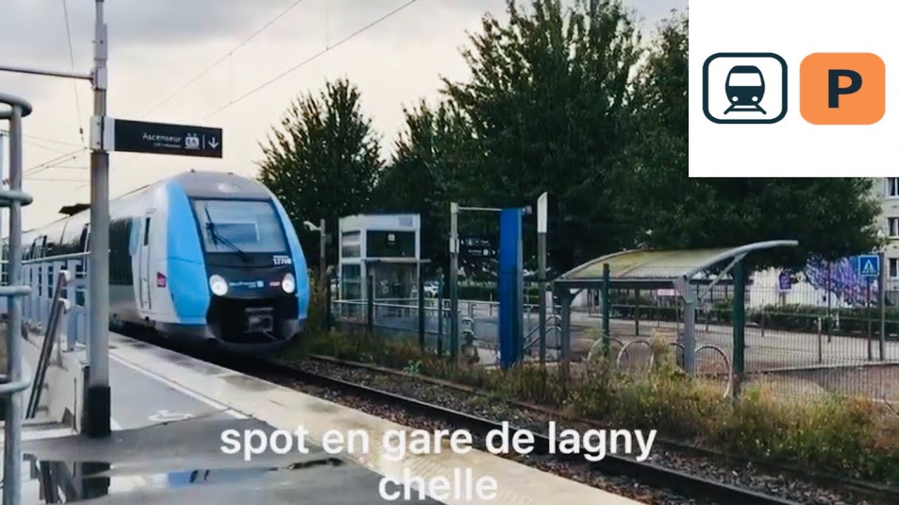 [RER] Spot Gare de Lagny-Thorigny / Chelles Gournay - YouTube