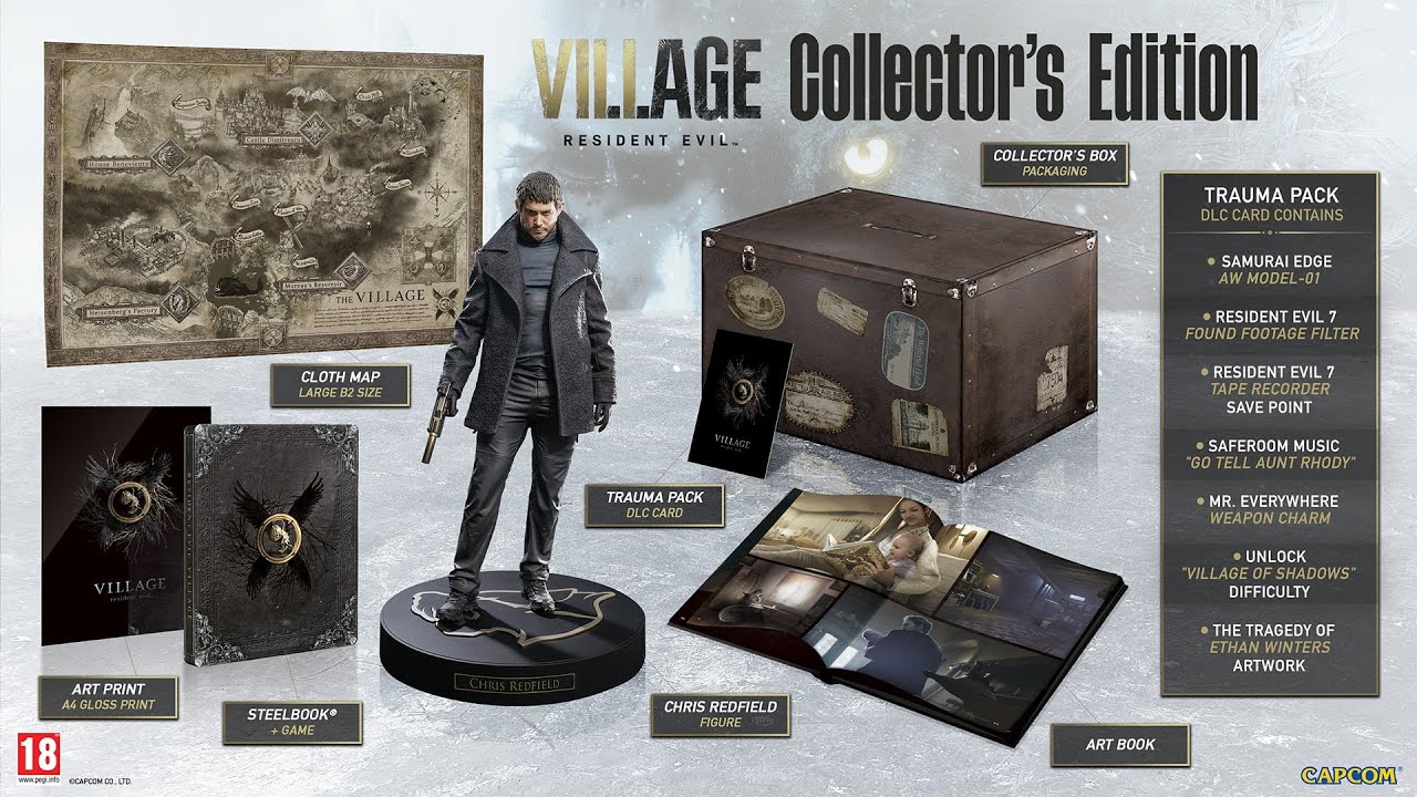 Resident Evil: Village (RE8) Collectors Edition Unboxing - YouTube