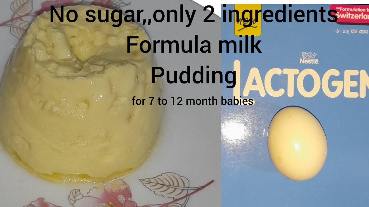 Formula milk pudding | pudding for baby | ফরমুলা দুধ দিয়ে পুডিং রেসিপি ...