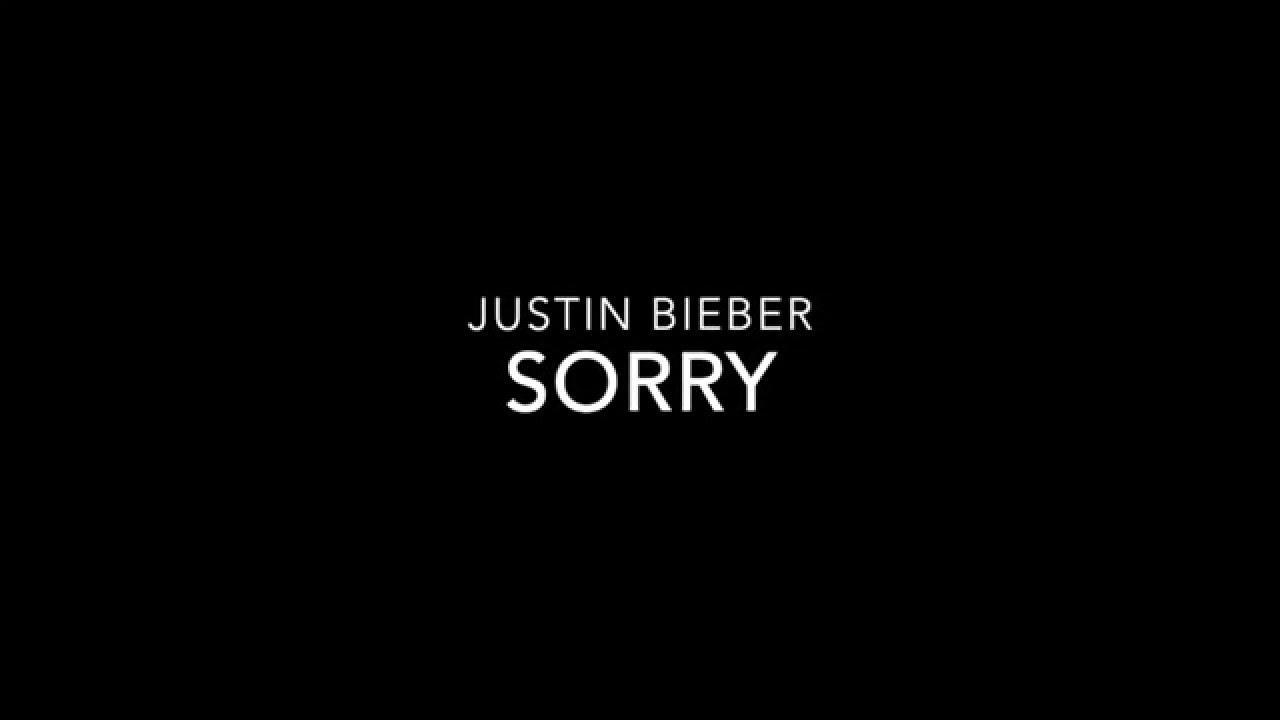 Sorry (Lyrics) Justin Bieber Purpose The Movement 2015 - YouTube