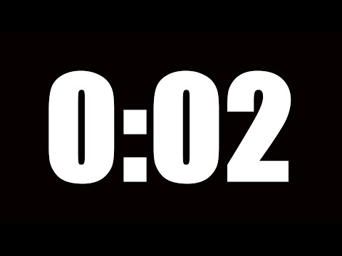 2 SECOND TIMER | LOUD ALARM ⏰
