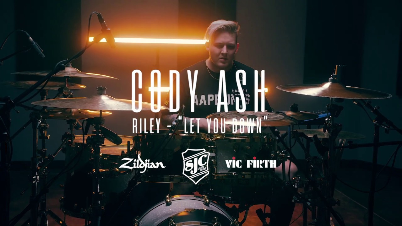RILEY - "Let You Down" | Cody Ash Drum Cover - YouTube Music