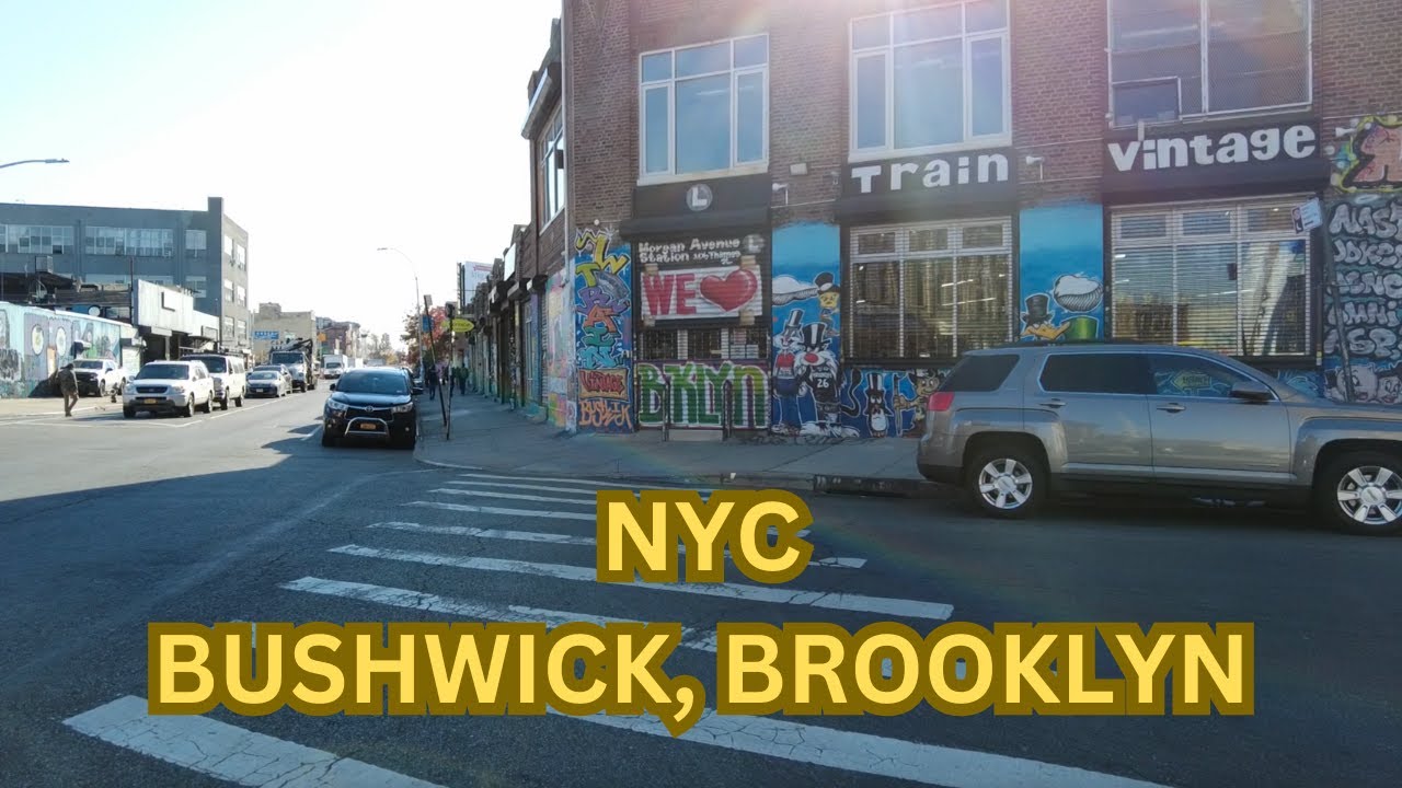 Life in Bushwick Brooklyn. New York City Walking Tour - YouTube