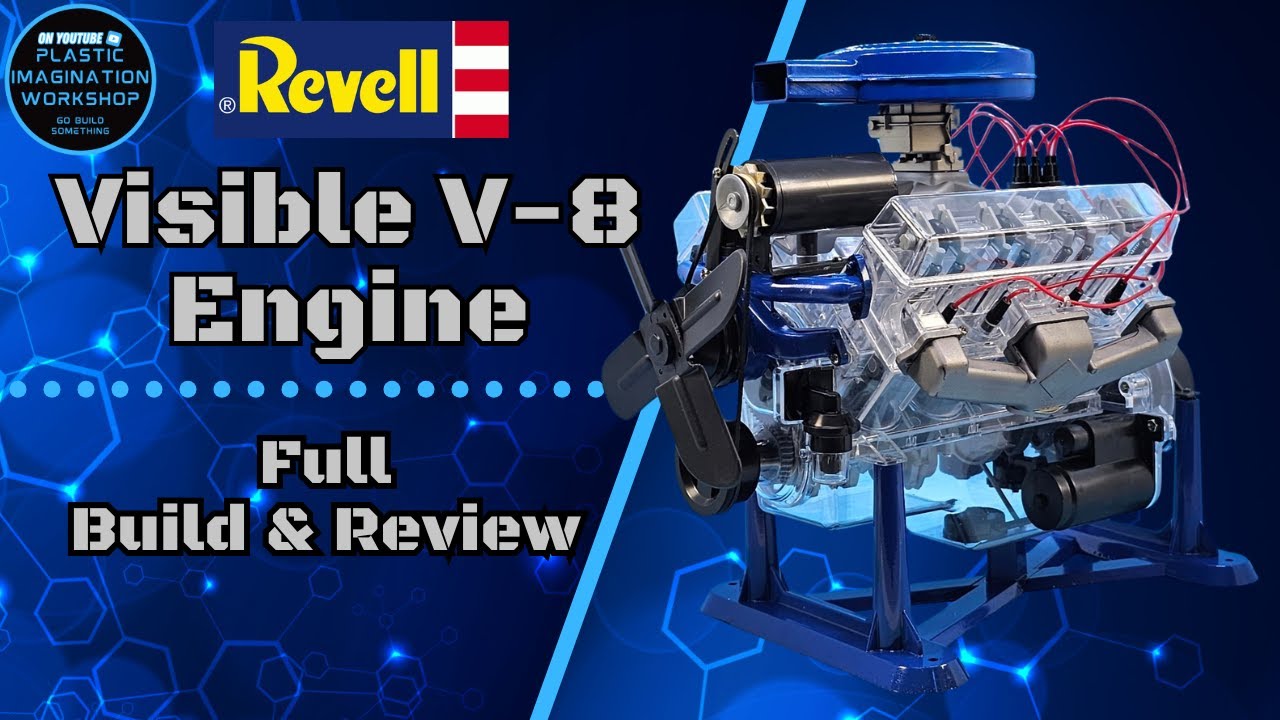Hands-On with Revell’s Legendary Visible V-8 | Full Build + Review ...