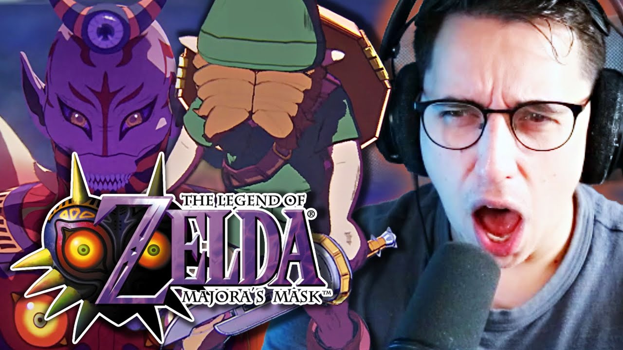 Zelda guy REACTS to Zelda x Studio Ghibli | Majora's Mask Animation by ...