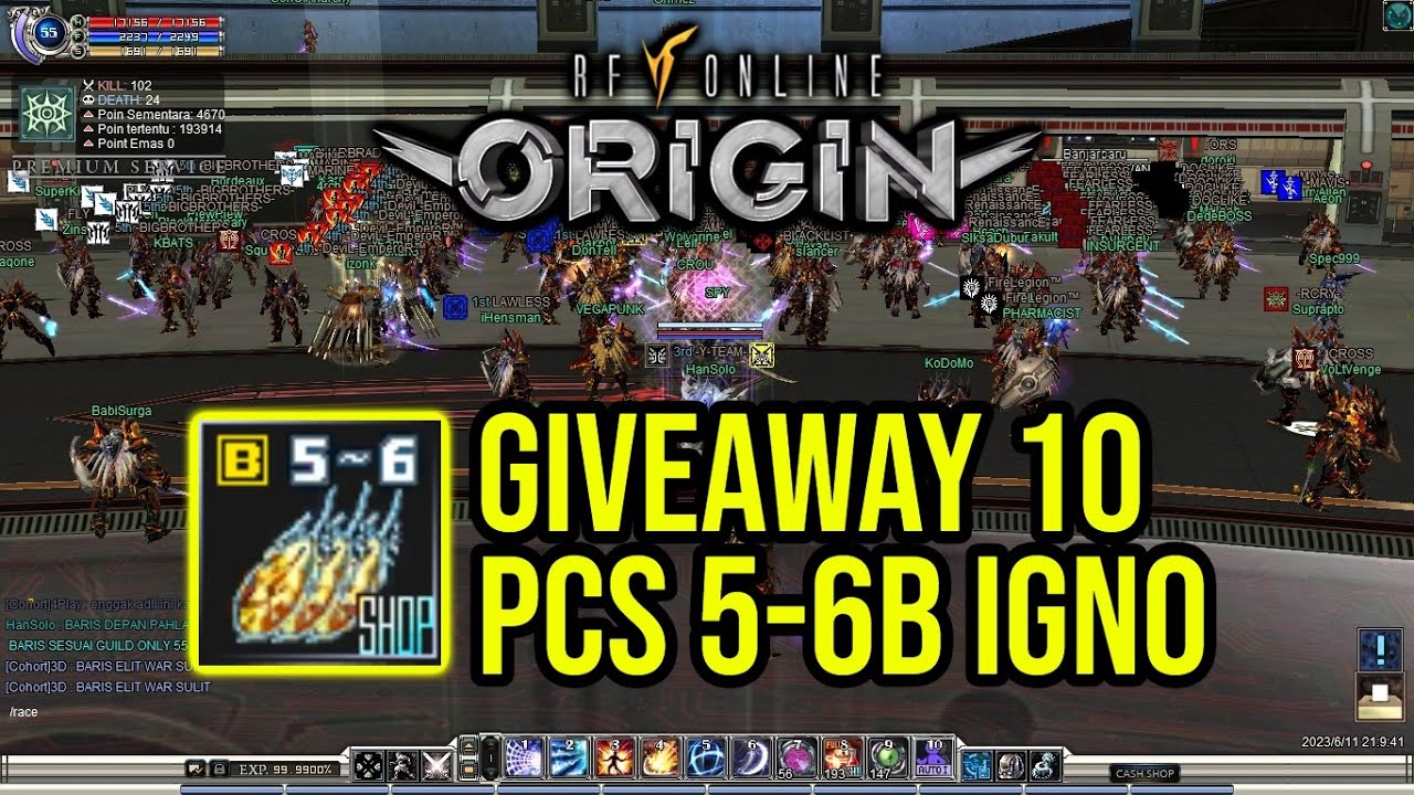 BAGI BAGI 5-6B IGNO - RF Remastered Server Origin - YouTube