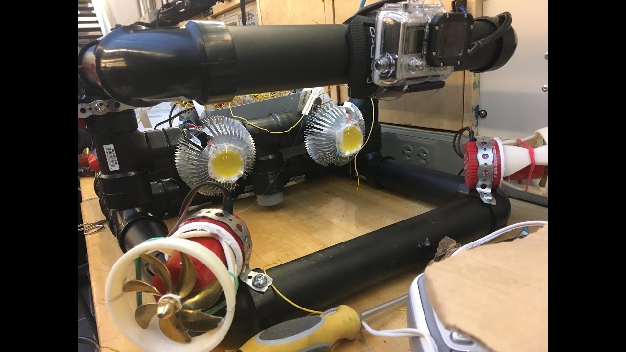 Orpheus ROV- Capstone project. A network controlled submarine - YouTube