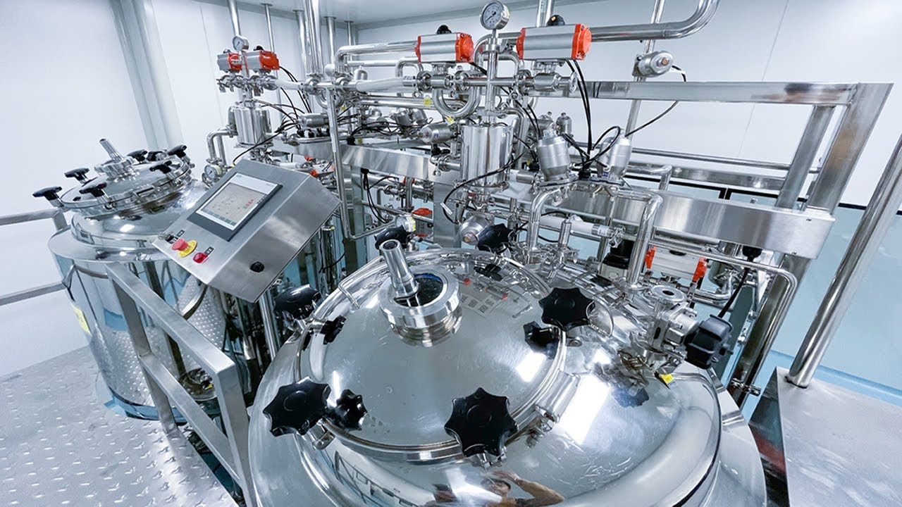 Liquid Mixing System with Magnetic Stirrer for Medicine Preparation ...