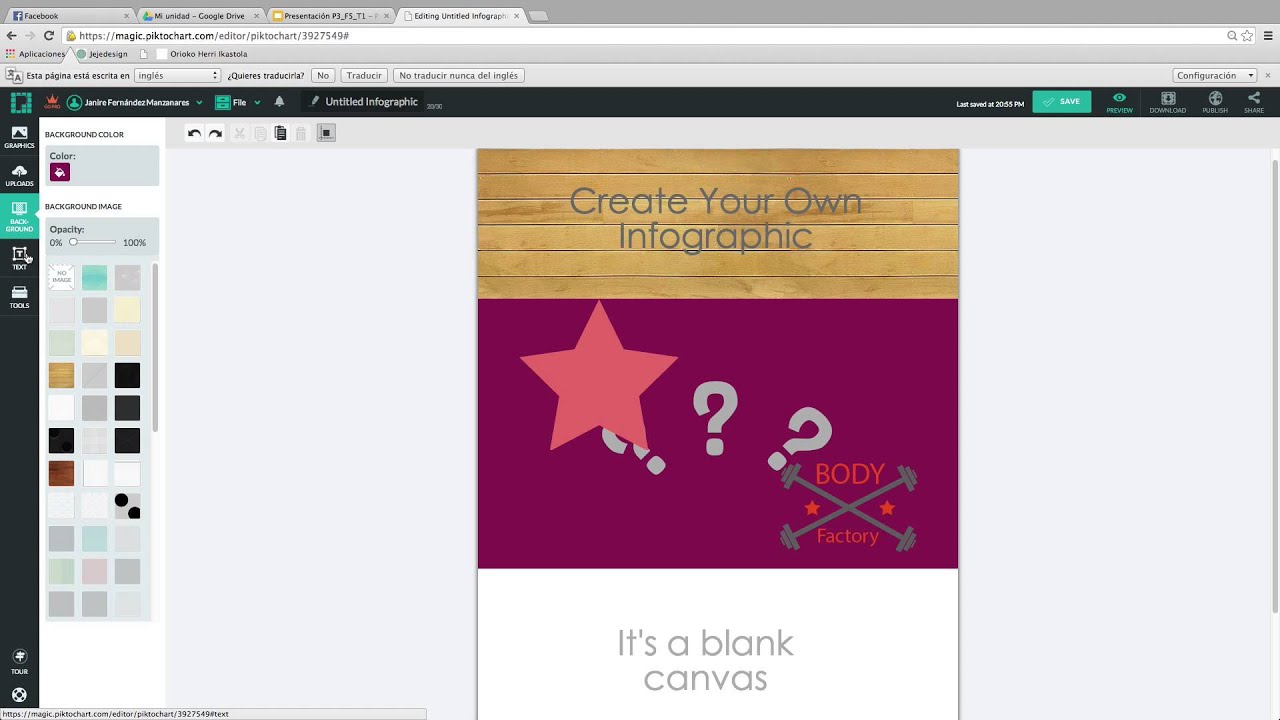 Tutorial Piktochart - YouTube