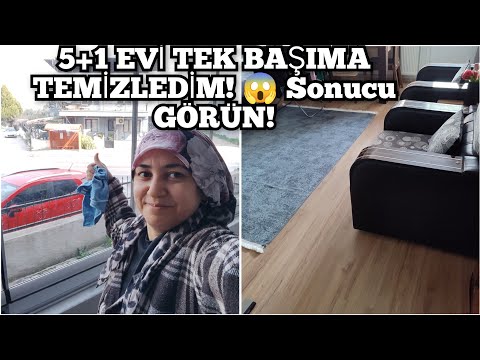 BUNU YAPMADAN BAYRAMA GİRMEYİN! 😱 DİP KÖŞE TEMİZLİK ŞOK ETTİ!5+1 EVİ TEK BAŞIMA TEMİZLEDİM! 😱 Sonuç 