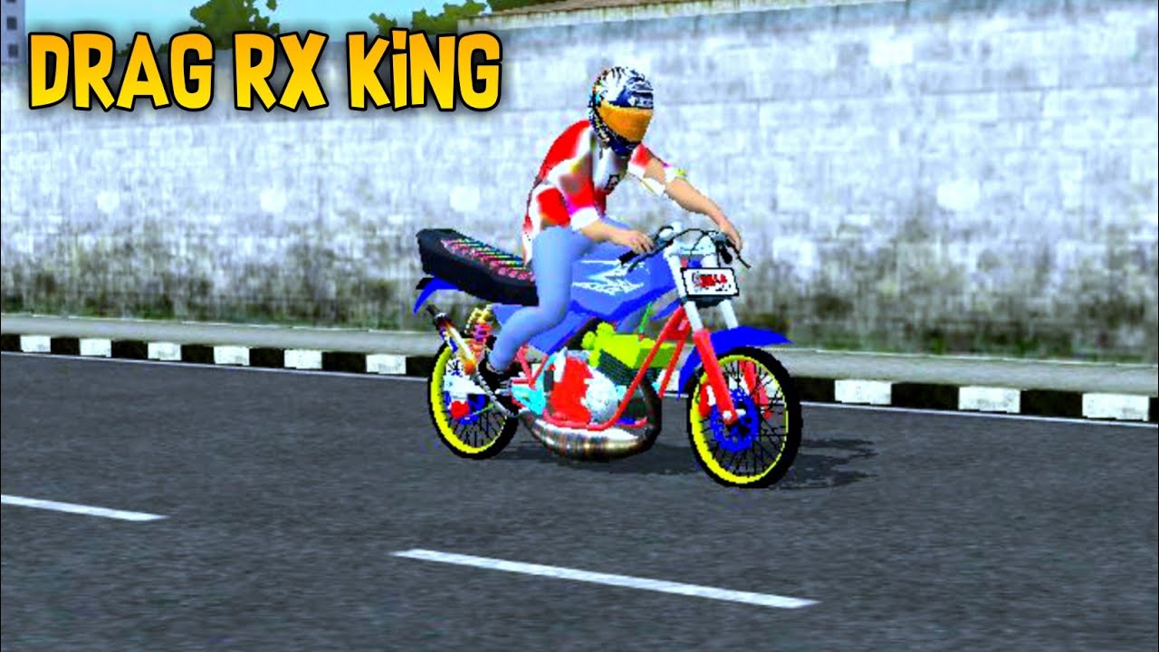 MOD MOTOR DRAG RX KING BUSSID - YouTube