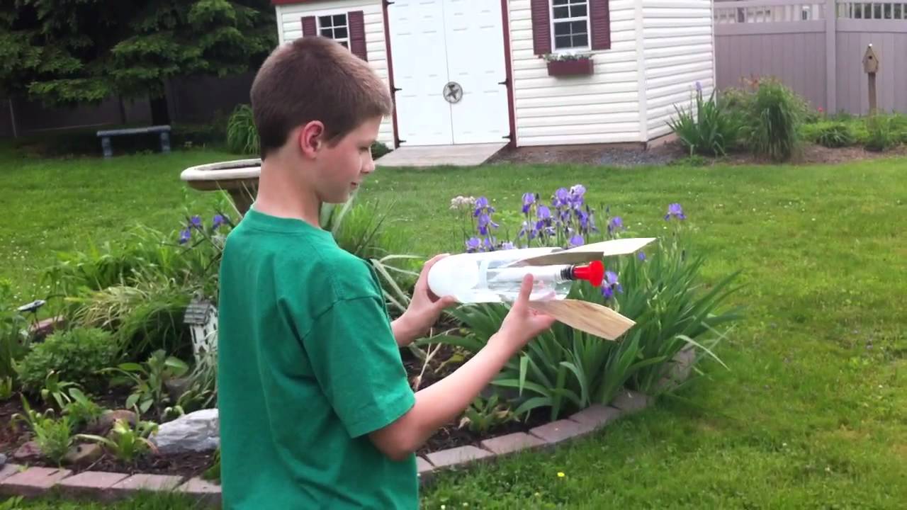 Mythbusters Rocket Experiment - YouTube