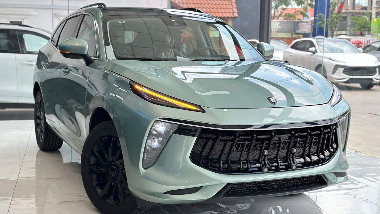 Forthing T5 EVO 2023 New color Light Green - YouTube