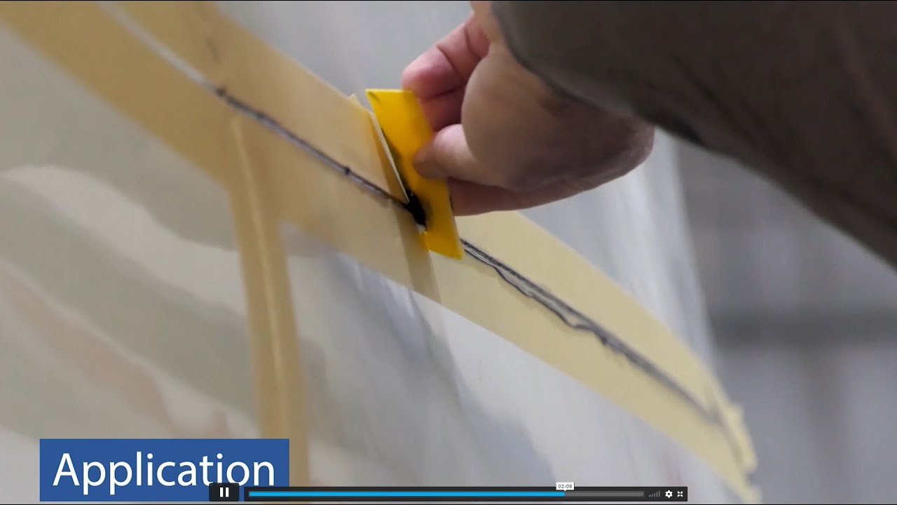 Official Av-DEC Thixoflex Black TG3212 Installation and Removal - YouTube