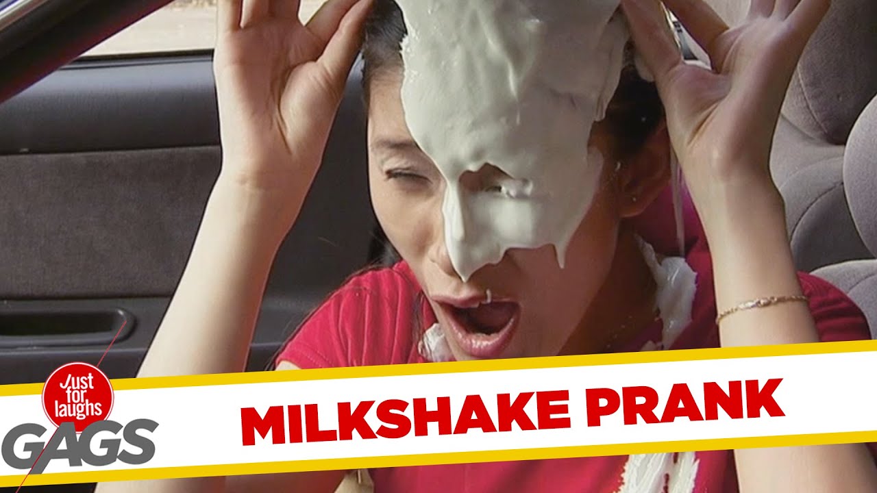 Milkshake Fall on Driver - Throwback Thursday - YouTube