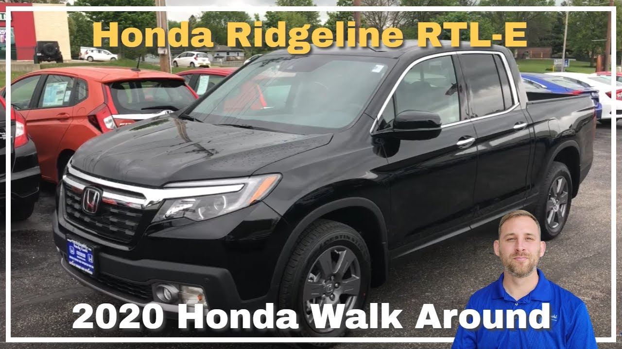 2020 Honda Ridgeline RTL-E Walk Around - YouTube