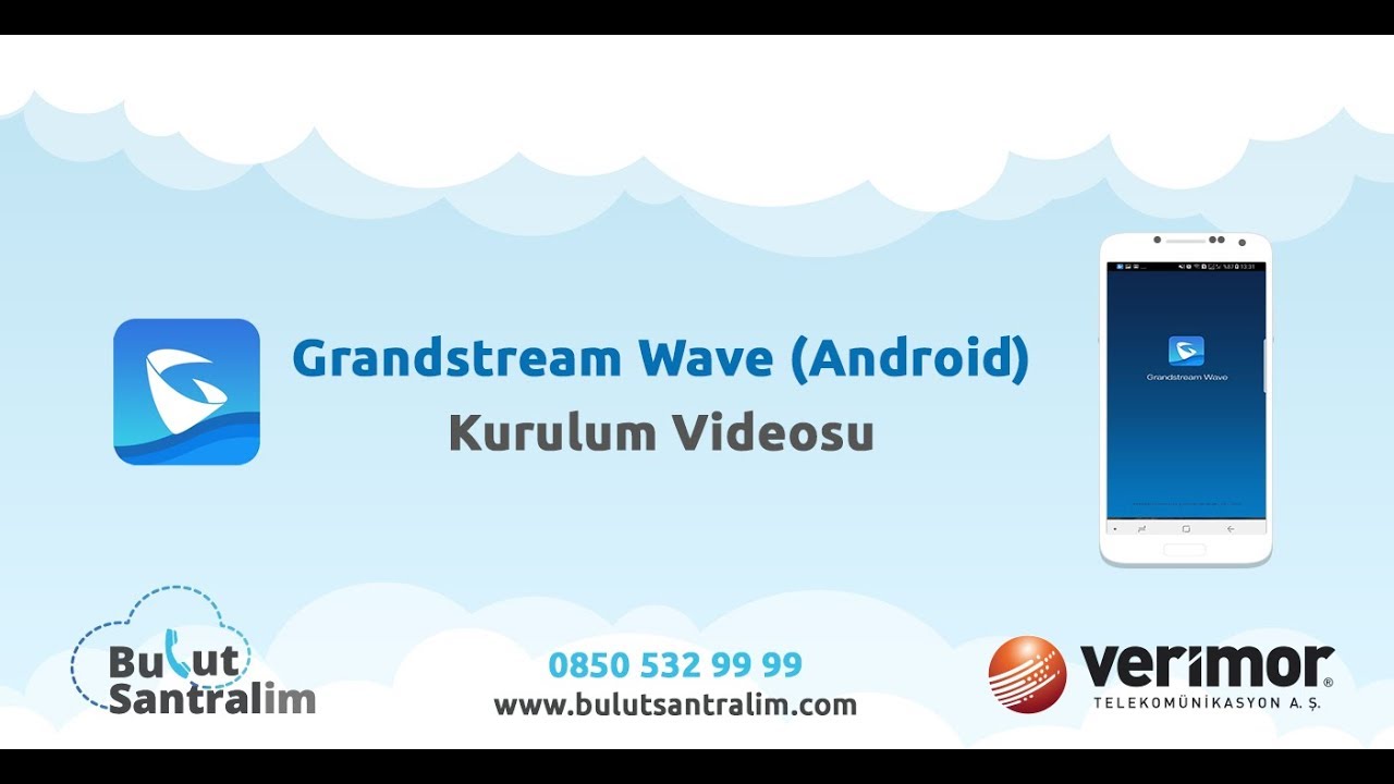 Grandstream Wave (Android) Kurulumu - YouTube