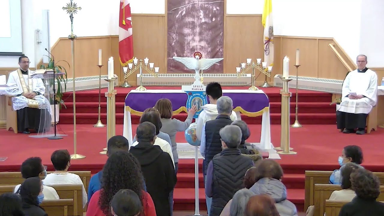 Legion of Mary Acies - Sunday, March 27, 2022 at St Aidan Parish - YouTube