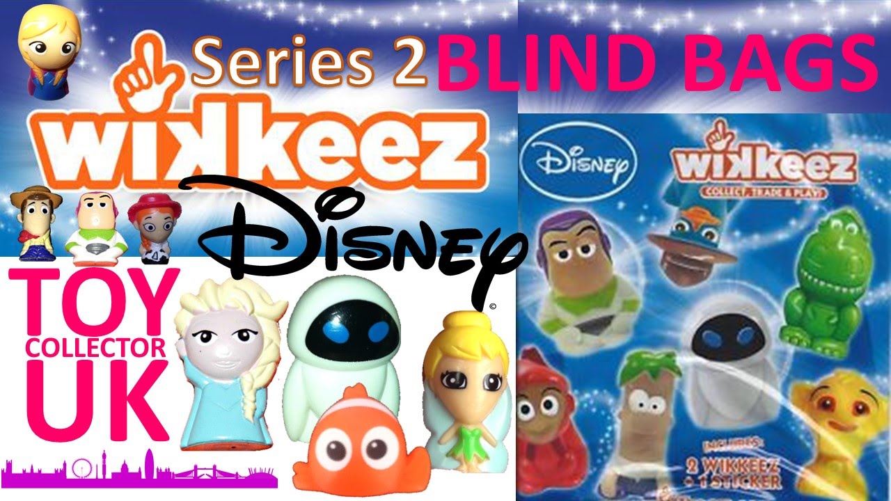 Opening Series 2 Case Disney Wikkeez Surprise Blind Bags - YouTube
