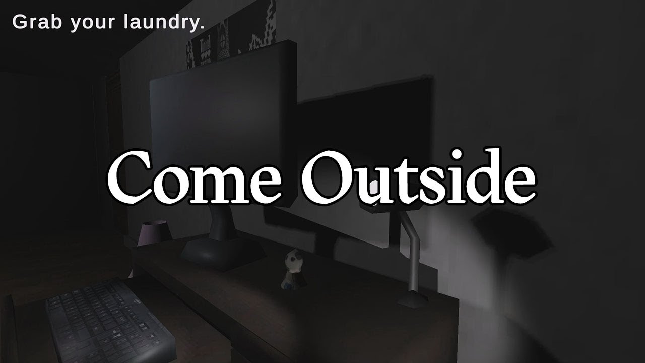 Come Outside Horror Game - YouTube