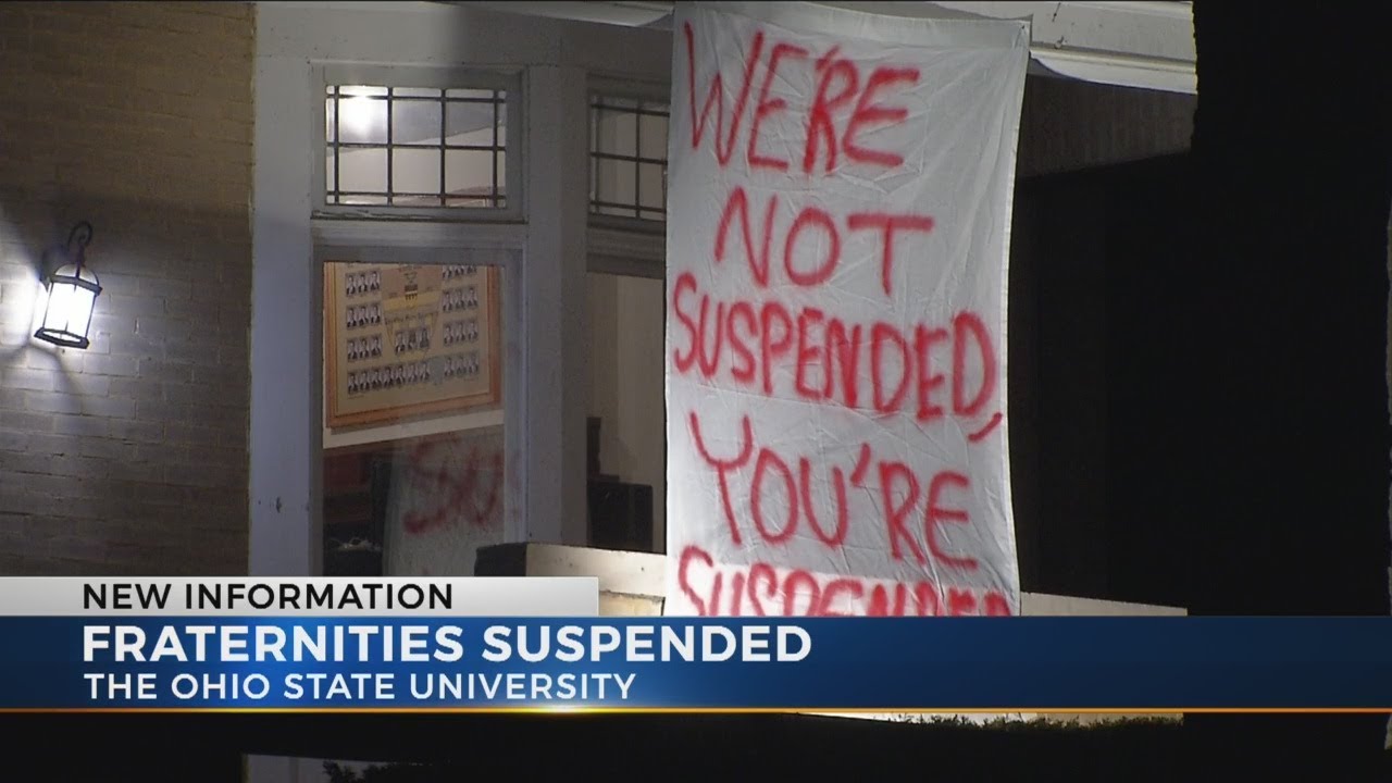Ohio State suspends 37 fraternities amidst hazing, alcohol ...