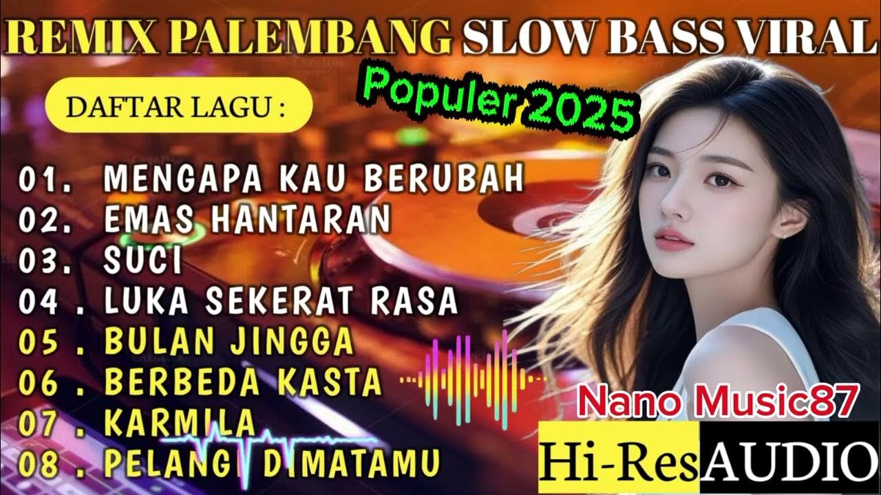 Remix PALEMBANG SLOW BASS pupoler2025@Nanochan-z1c - YouTube