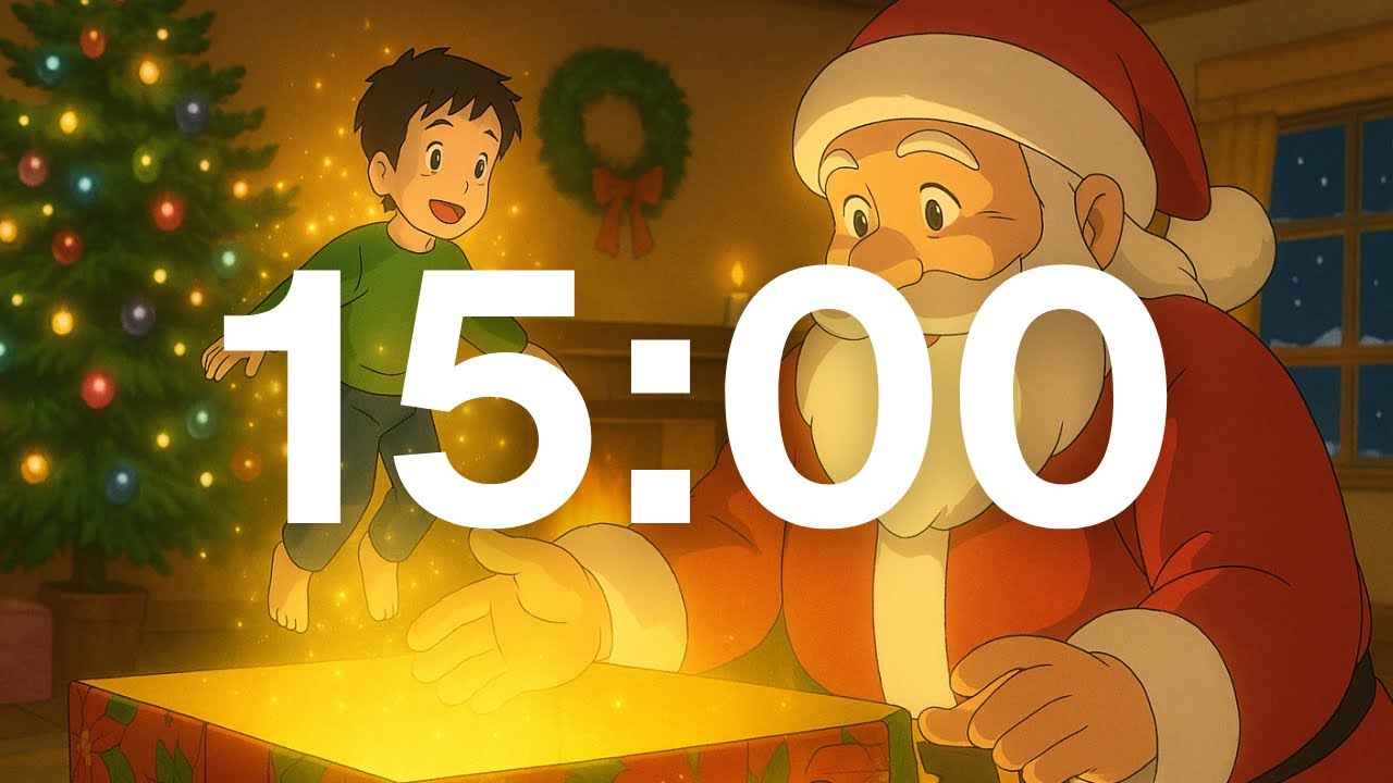 15 Minute Christmas Timer - The Night I Tried to Catch Santa - YouTube