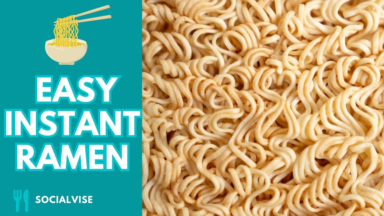 How to Make EASY Instant RAMEN at Home! - YouTube