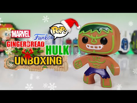 Marvel Gingerbread Hulk | Funko Pop Unboxing - YouTube
