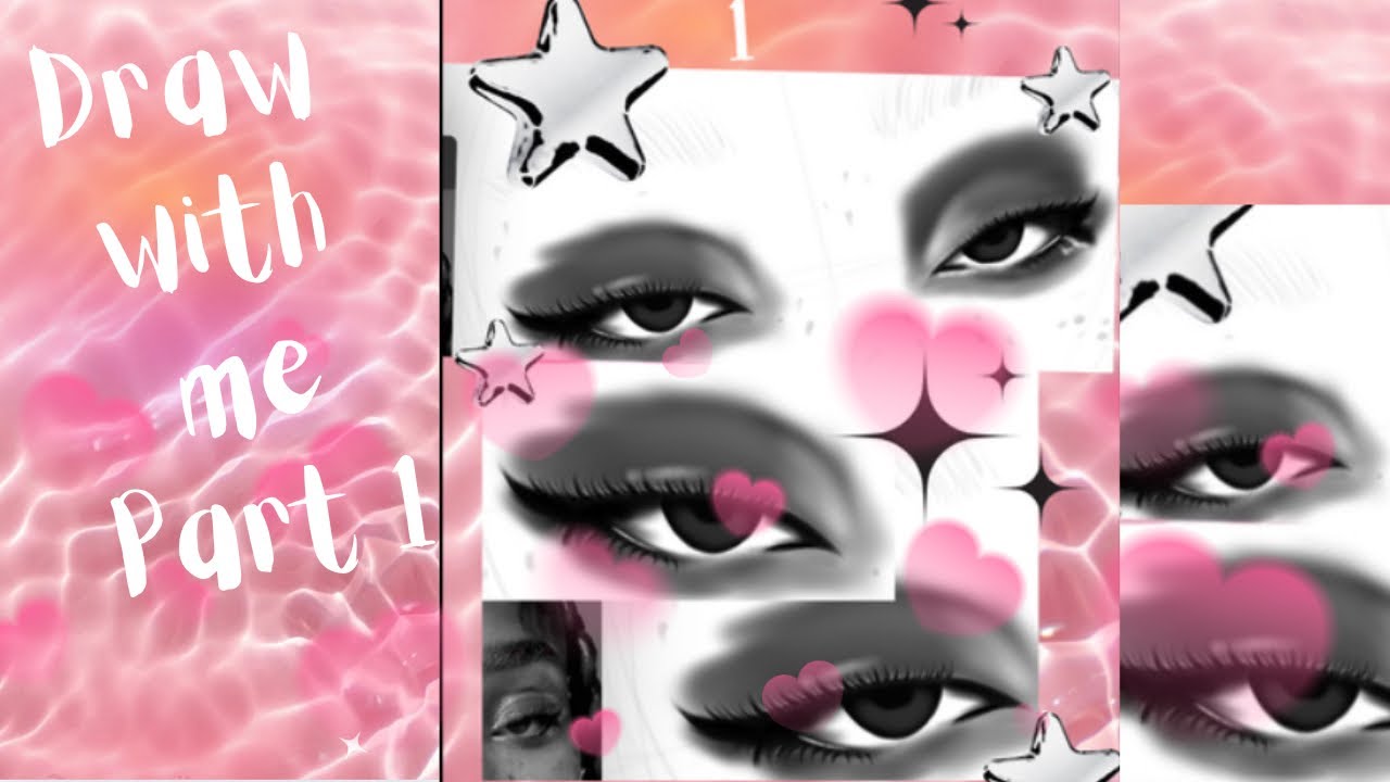 Draw with me | Pt 1 beautiful custom sim cc drawing | + get to know me ...