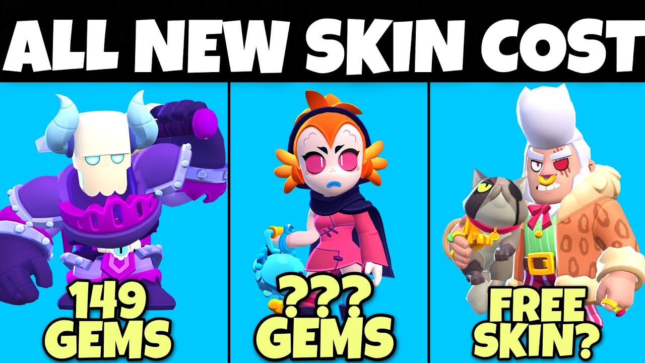 Season 17 Brawl Stars All New Skin Cost - YouTube