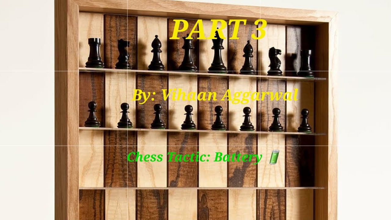 Part 3- Chess Tactics: Battery 🔋 - YouTube