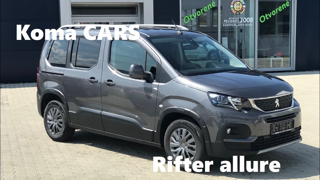 Peugeot Rifter ALLURE 1.5 BlueHDi 100k (2018, 2019) - YouTube