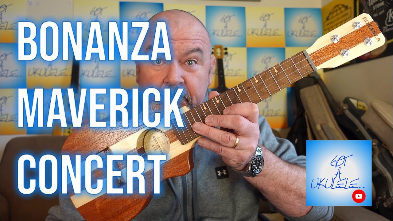 Got A Ukulele Reviews - Bonanza Maverick Concert - YouTube