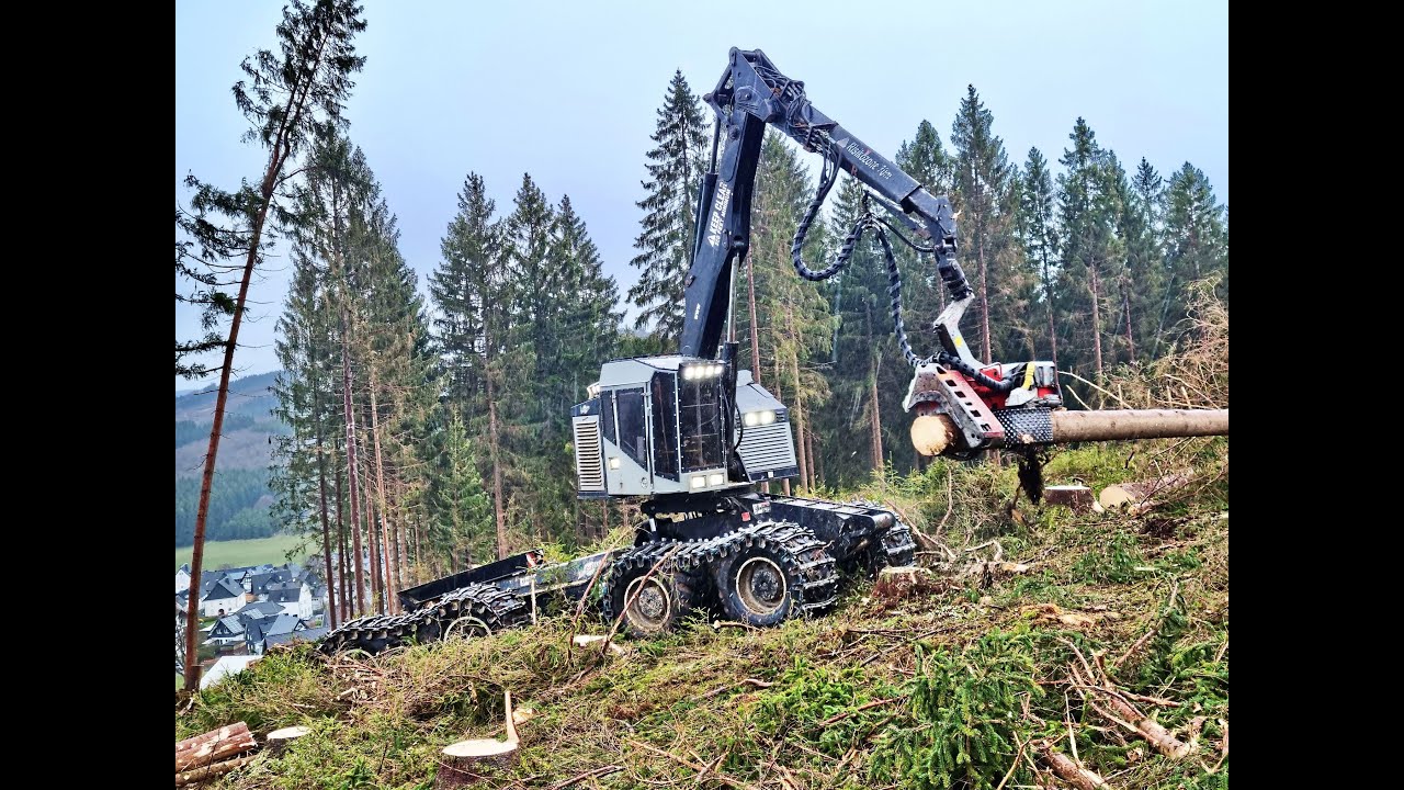 🌲*Americanlogger* • TimberPro 830-B & Logmax 9000 • Onboard ...