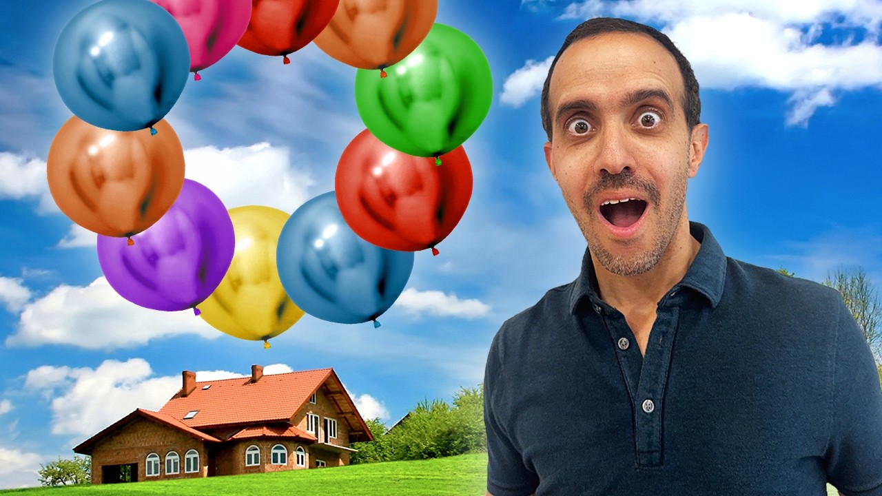 How To Make A Floating Balloon Ring (3 Different Sizes) - YouTube